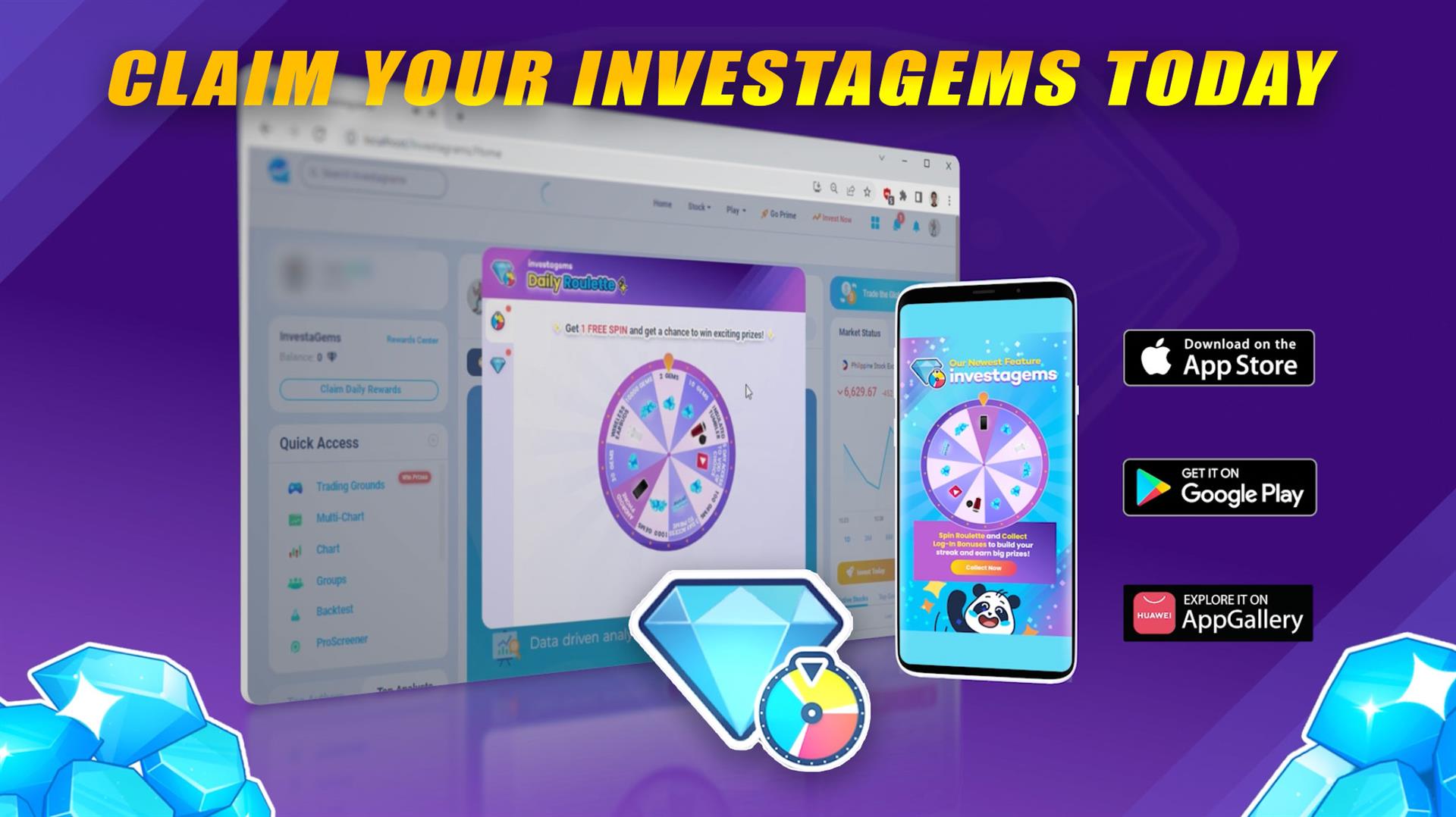 𝐎𝐔𝐑 𝐍𝐄𝐖𝐄𝐒𝐓 𝐈𝐍𝐍𝐎𝐕𝐀𝐓𝐈𝐎𝐍: 𝐈𝐍𝐕𝐄𝐒𝐓𝐀𝐆𝐄𝐌𝐒 💎 InvestaGems is our in-app currency ...