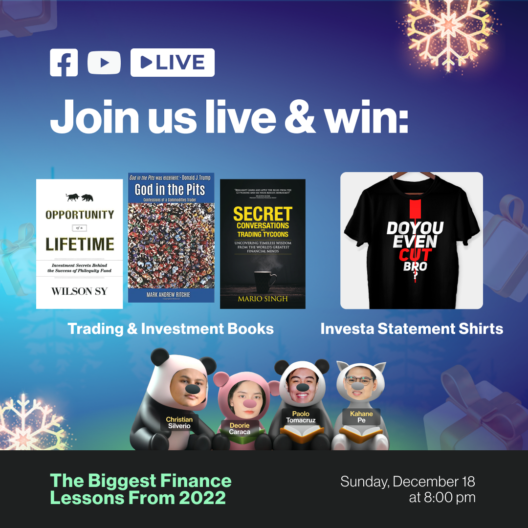 FREE TRADING BOOKS AND INVESTA MERCH 🤩 For our live session happening ...