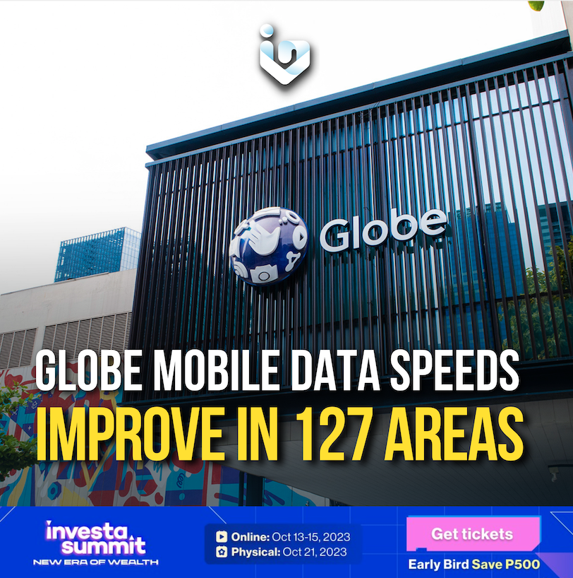 GLOBE MOBILE DATA SPEEDS IMPROVE IN 127 AREAS $PSE:GLO has reported an ...