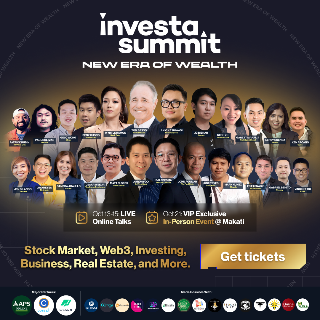 THE INVESTA SUMMIT WILL OFFICIALLY START TOMORROW 🚀 We’re excited to ...