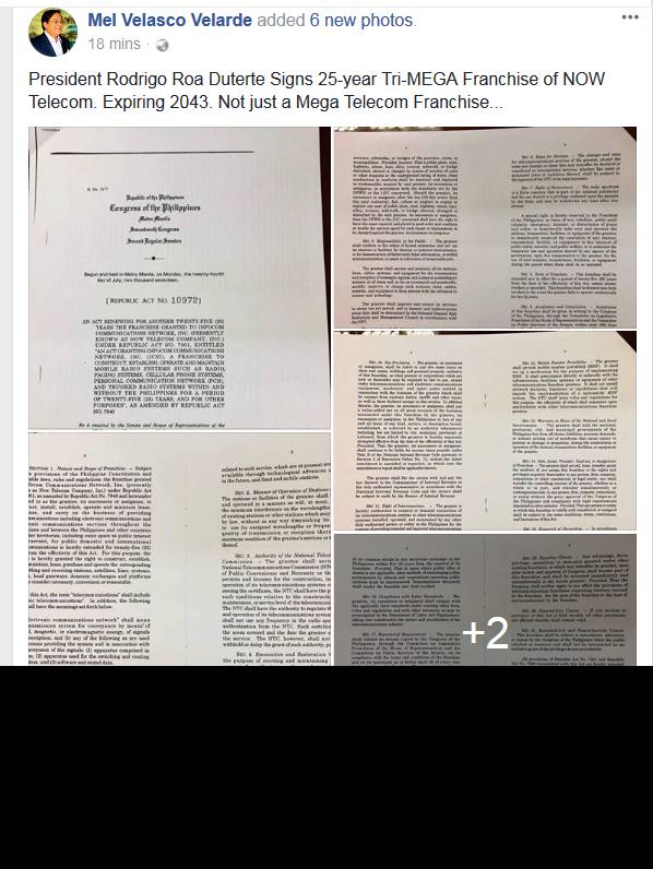 $NOW : Just in--- "President Rodrigo Roa Duterte Signs 25-year Tri-MEGA ...