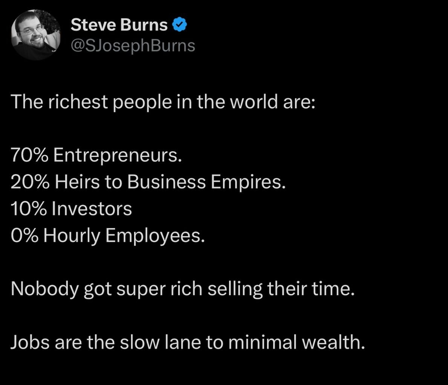 do not rely on a single source of income, 1 learn a new skill and try ...