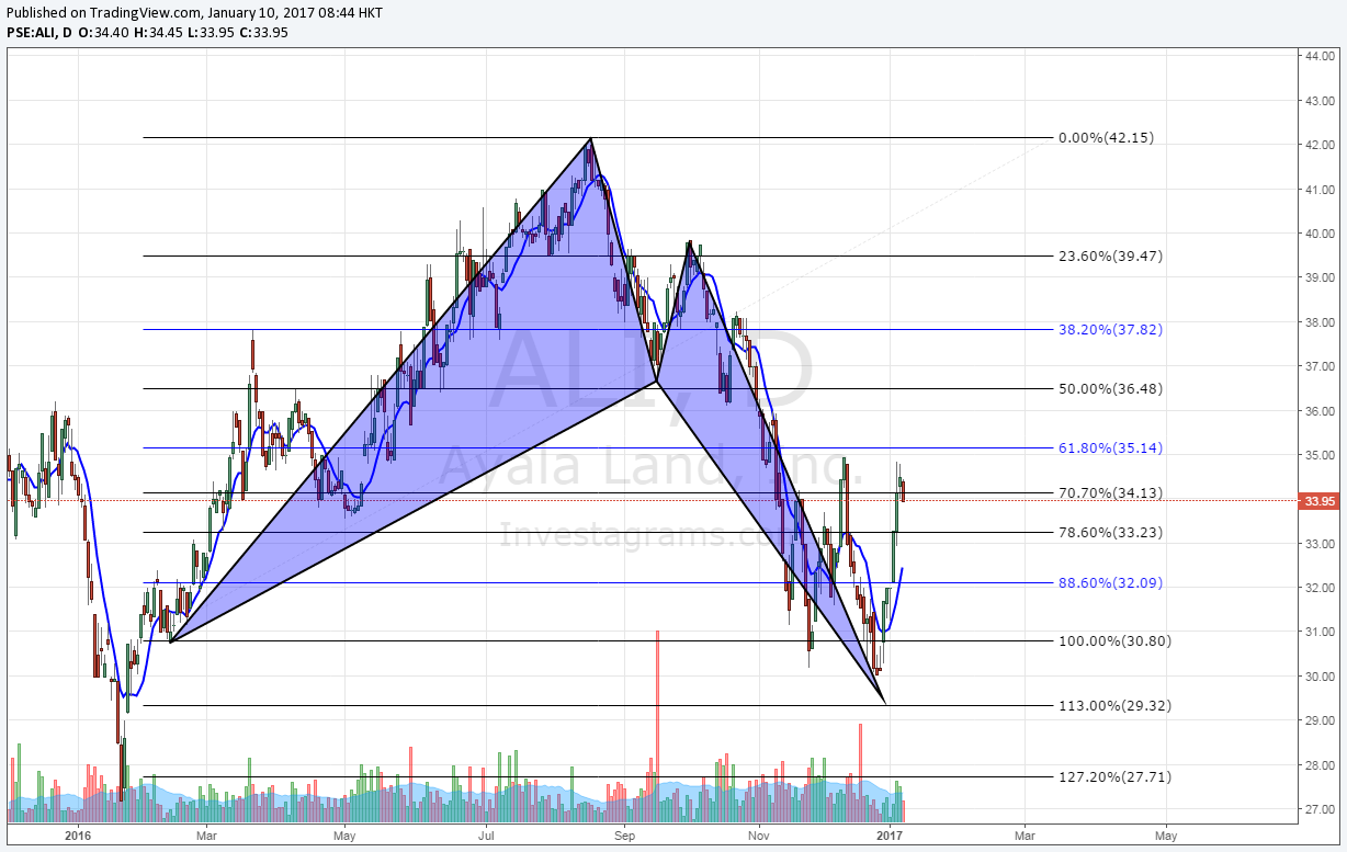 $ALI Bullish Alt Bat Pattern | DhyloI Wolfwood Sentiment | Investagrams