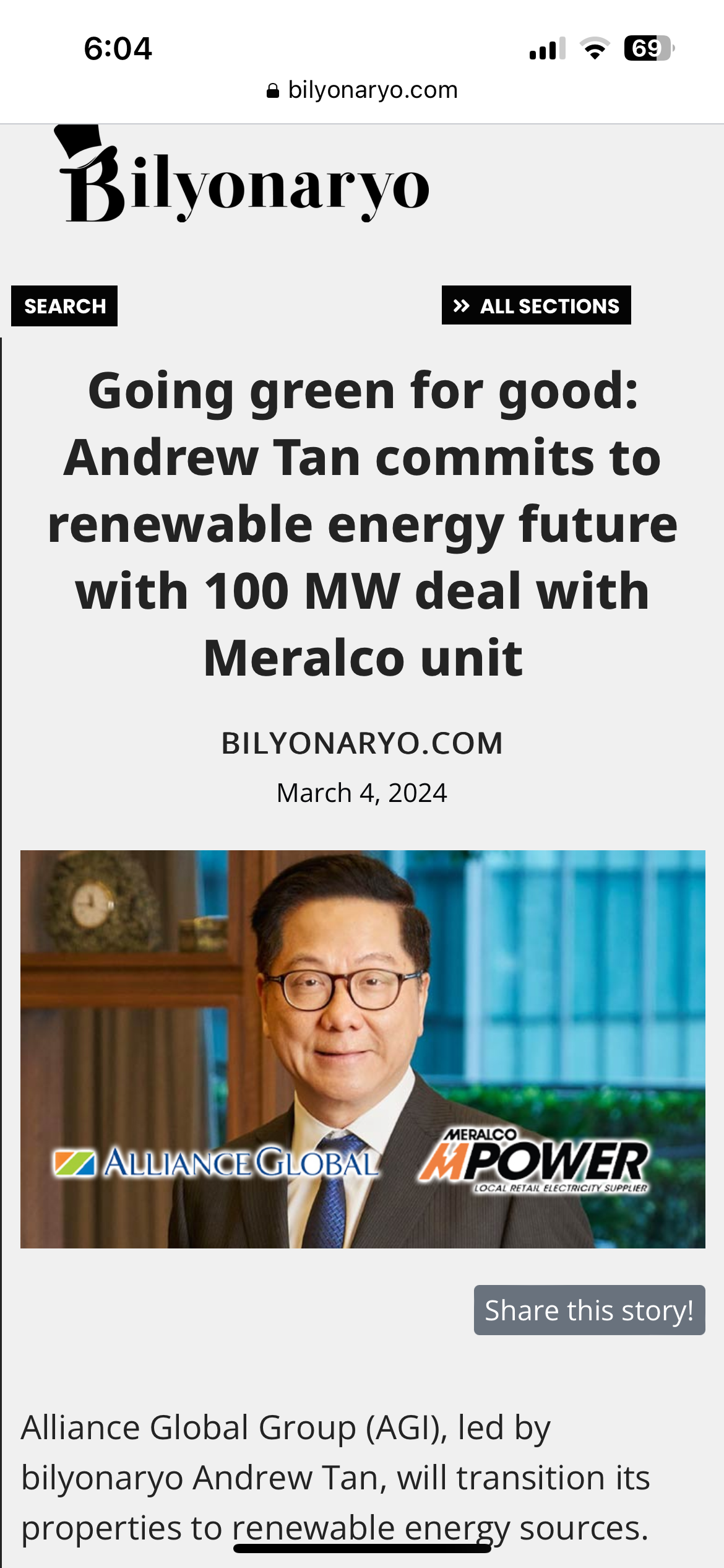 $PSE:AGI $PSE:MEG $NYSE:EMP | Joseph Calata Jr Sentiment | Investagrams