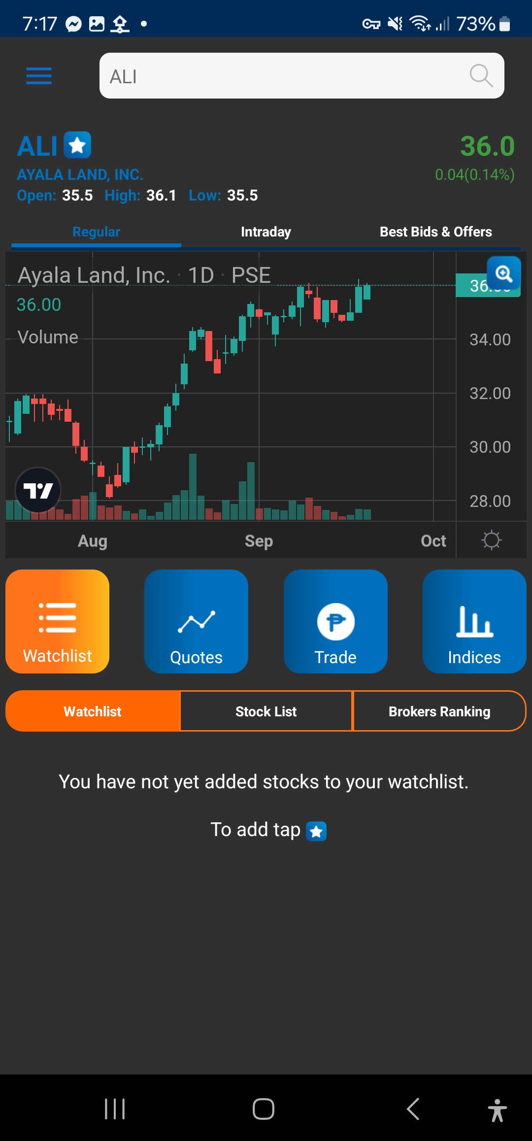May app na din pala COL.. $PSE:COL | raebull Sentiment | Investagrams