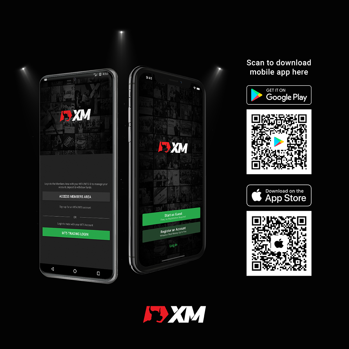 Download our mobile app now and start your trading journey with us ...