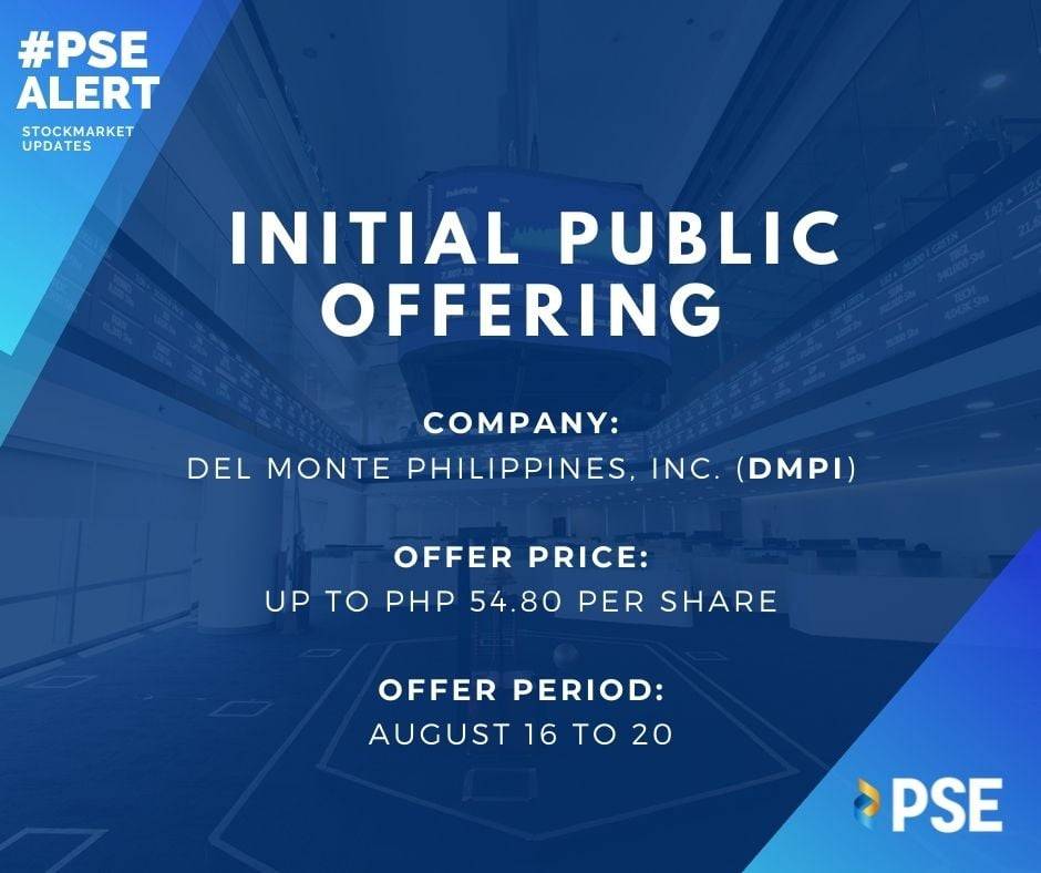 $PSE:DMPI is going to public Ticker: $PSE:DMPI Secondary Offer ...